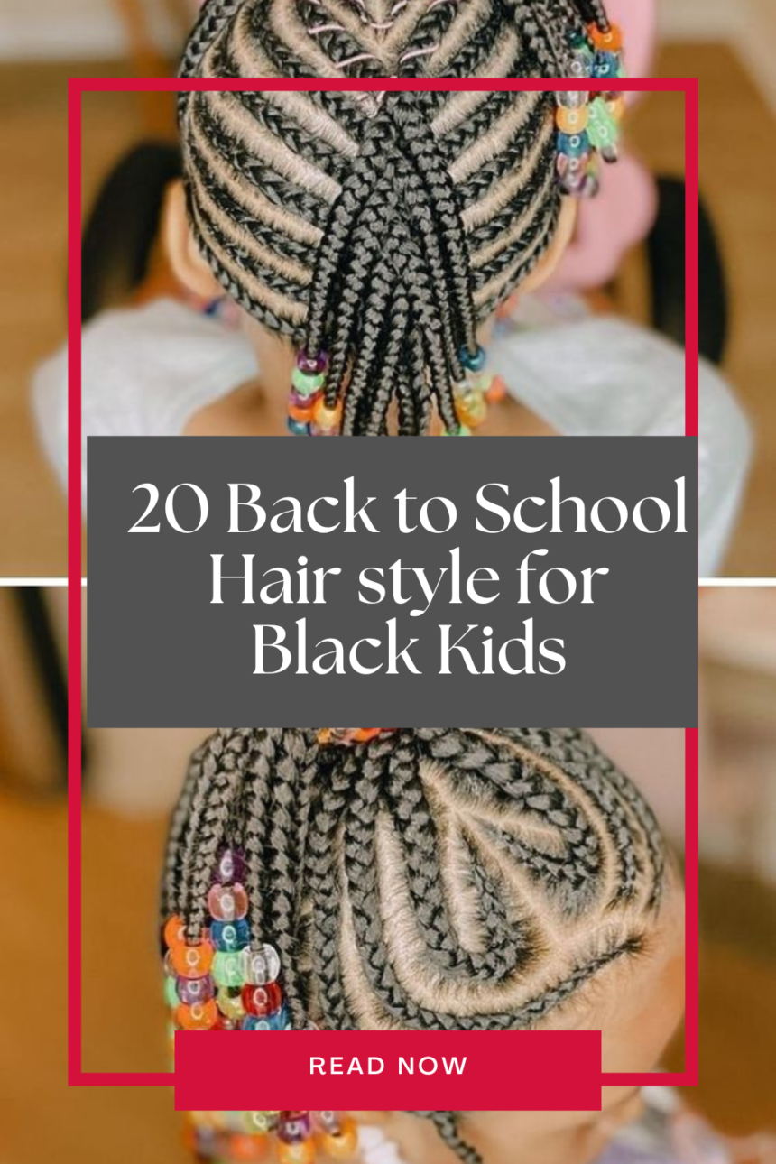 20 Back to School Hair style for Black Kids - I Wear African Marketplace